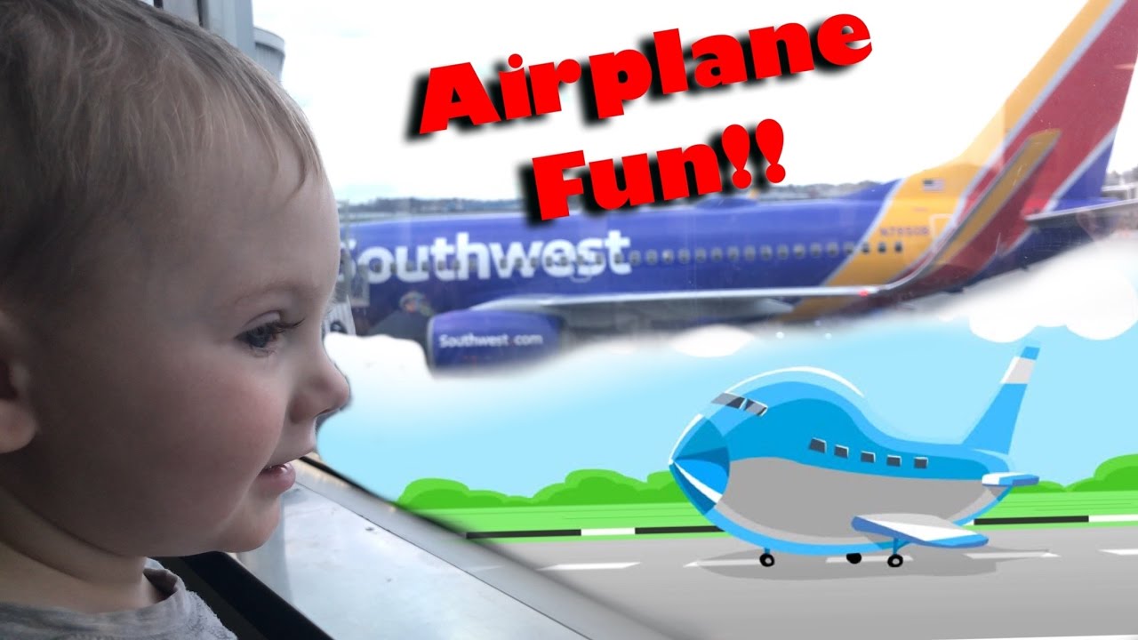 TODDLER FLYING ON AN AIRPLANE - KID'S TRIP! (Episode 1 of Dylan's 2017 ...