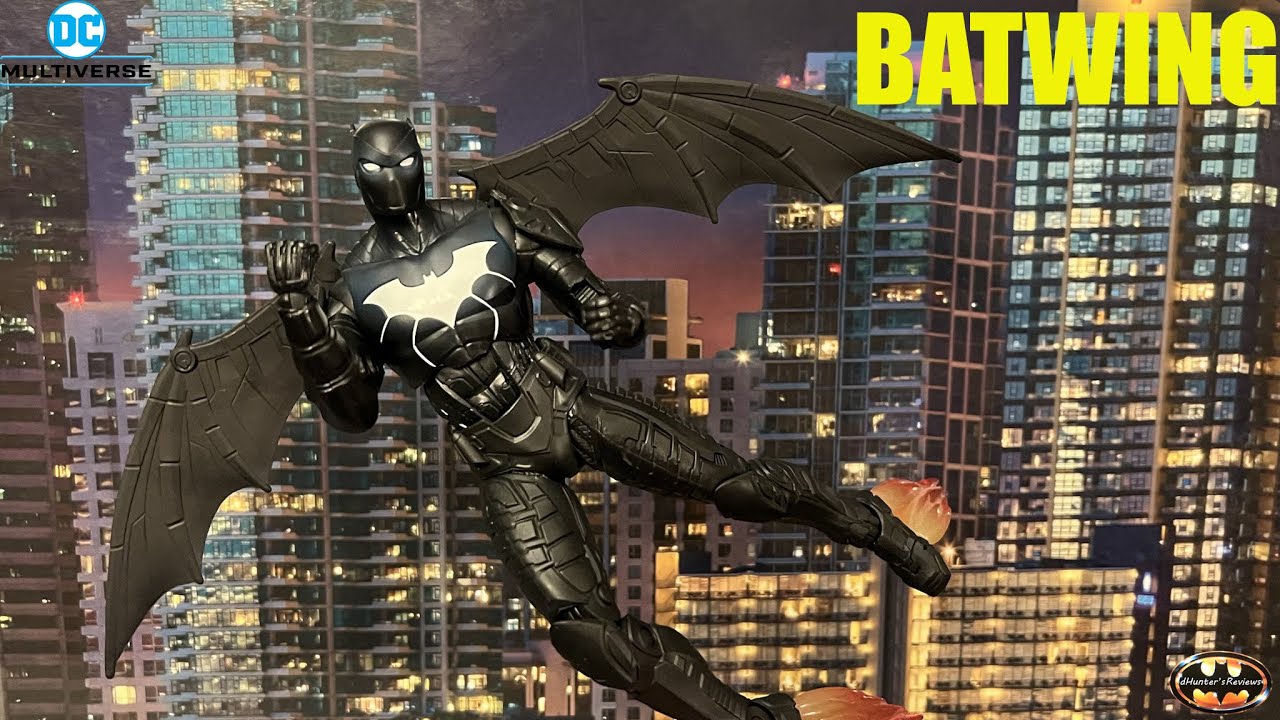 McFarlane DC Multiverse Batwing 2.0 Luke Fox New 52 Rebirth Batman ...