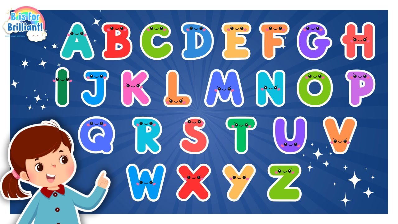 Classic ABC Song! Cute, Colorful, Fun! ⭐⭐⭐⭐⭐ | Preschool | Alphabet ...