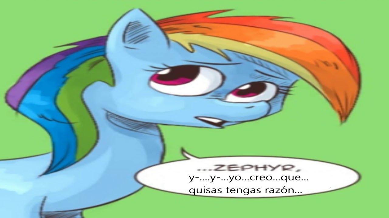 rainbow dash x zephyr breaze (Natural atracción) - YouTube
