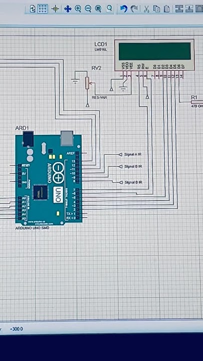 Smart traffic simulation with proteus8 #electronicproject #arduino #controlengineering - YouTube