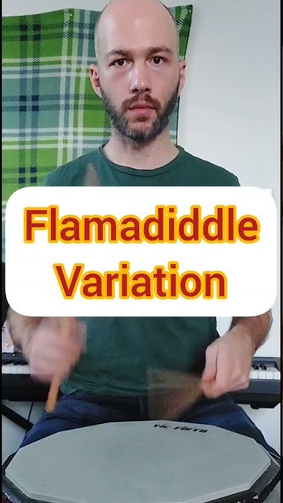 Drum Rudiments! Flamadiddle Variation! - YouTube
