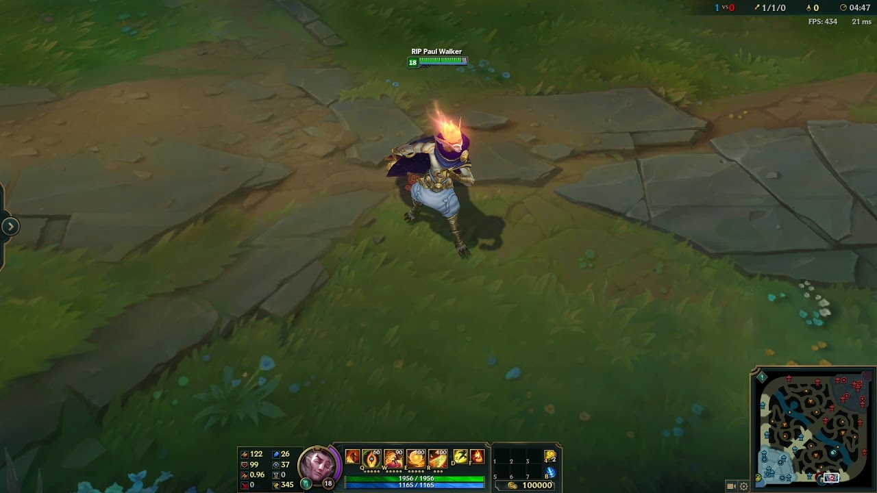Cosmic Dawn Rakan Skin - 1350RP - In Game Preview - PBE Server - League ...