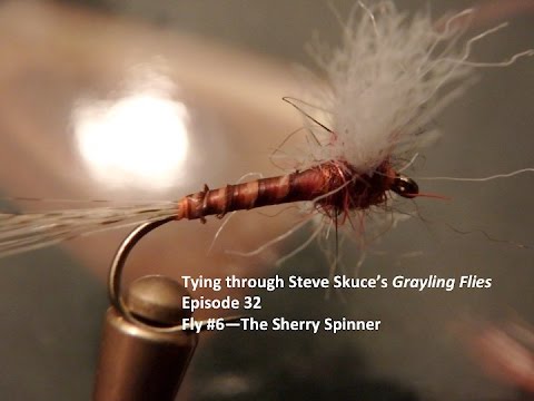 Grayling Flies Episode 32 #6 The Sherry Spinner - YouTube