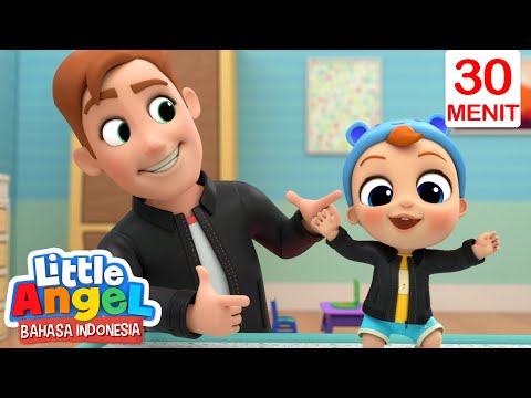 Aku Mau Jadi Seperti Ayah! | Little Angel Bahasa Indonesia | Kartun Anak