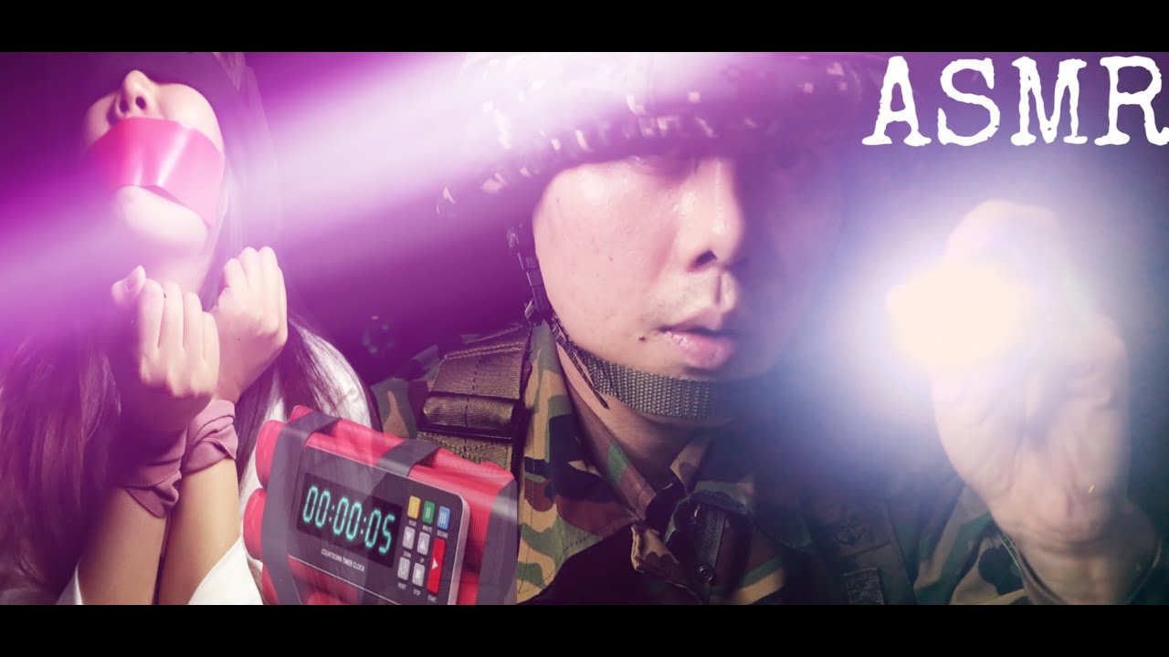 [ASMR]☝️세계최초 인질구출 롤플레이 ASMR 당신을 구출해드릴께요. 🦸‍♂️hostage rescue ASMR Role ...