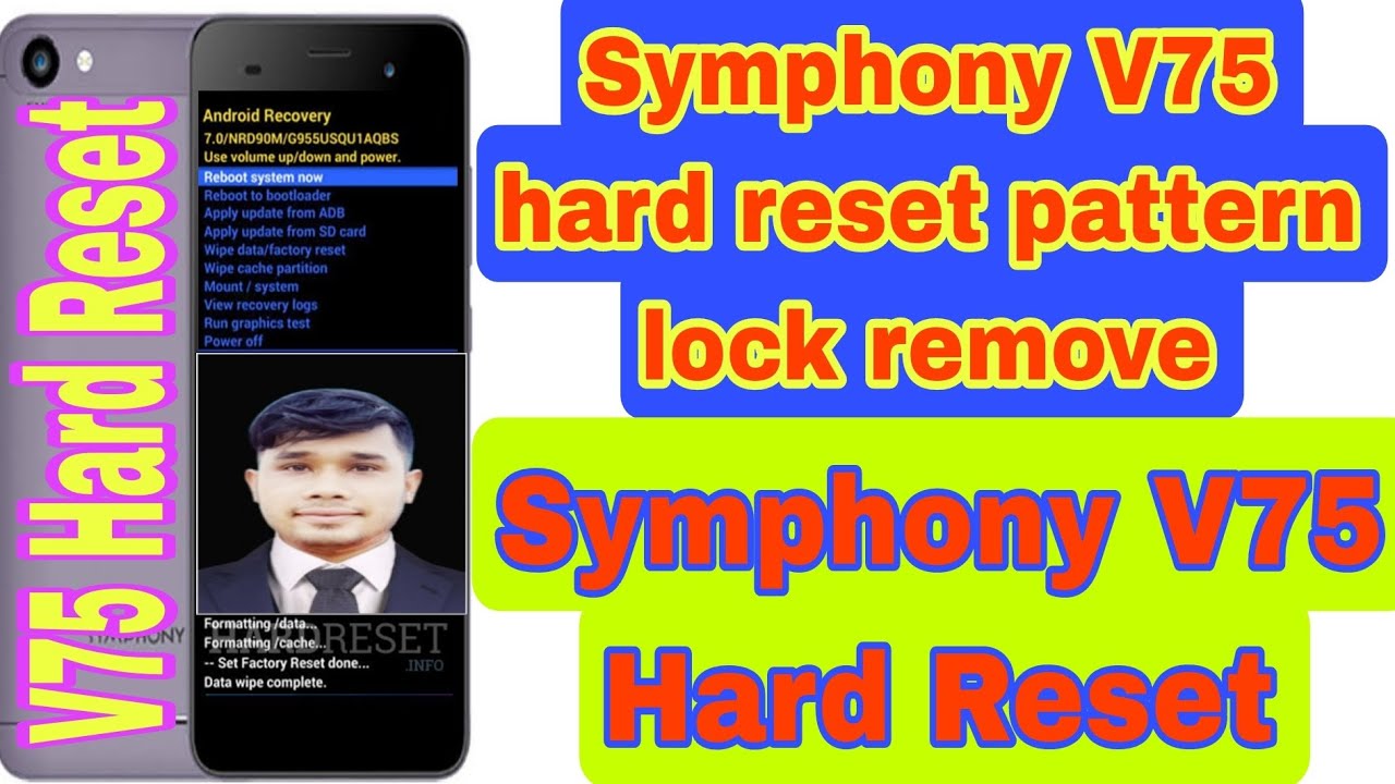 Symphony V75 hard reset-factory reset V75 Symphony | Symphony V75 Hard ...