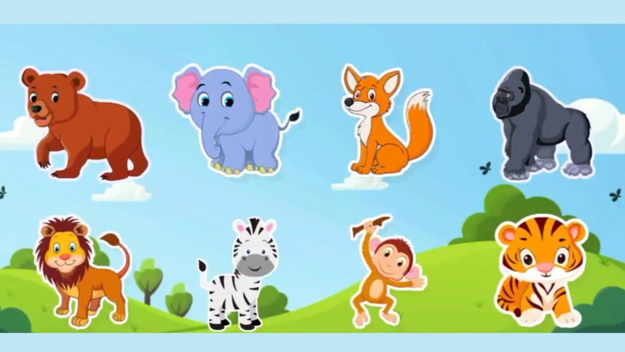 Different sounds for kids | Animals sound | Birds sound | Vehicles ...