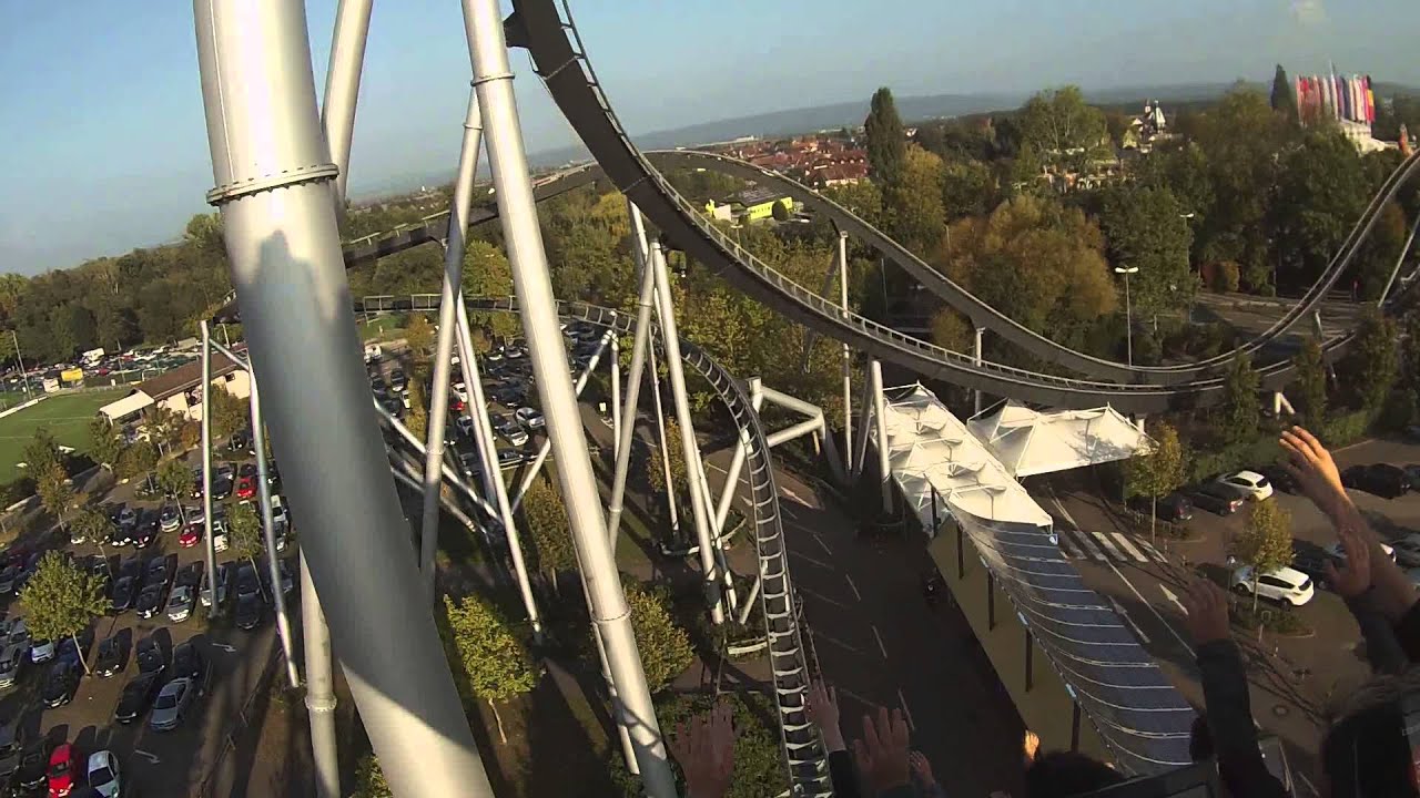 Silver Star - Europapark "Rust-Germany 2014" ترن هوایی سیلور استار ...