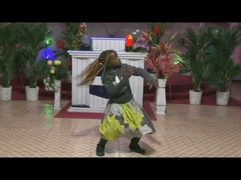Victoria  Wanjiru  dancing for Jesus