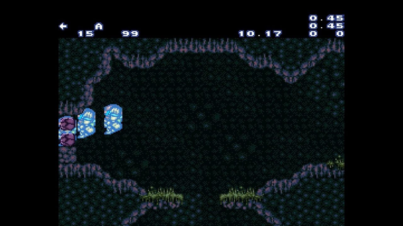 Super Metroid -- Parlor blocks with only Speed Booster - YouTube