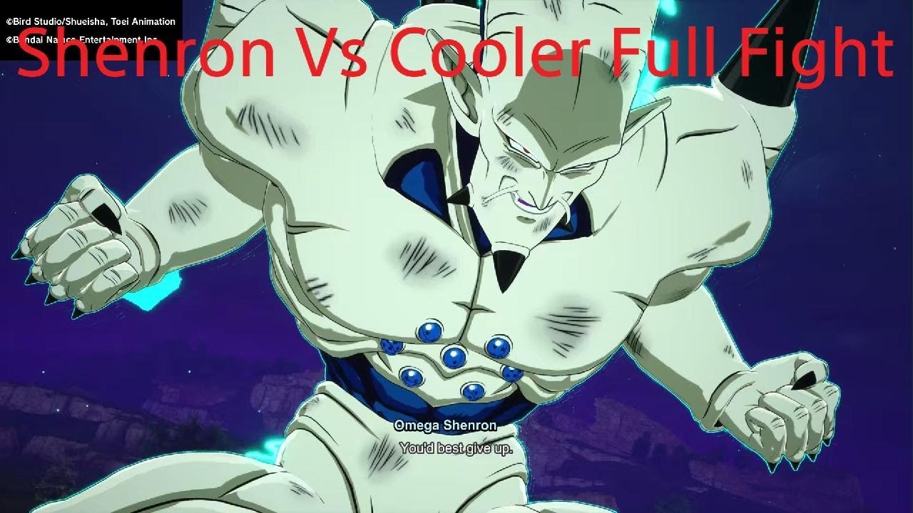 DRAGON BALL: Sparking! ZERO Shenron Vs cooler Full Fight - YouTube