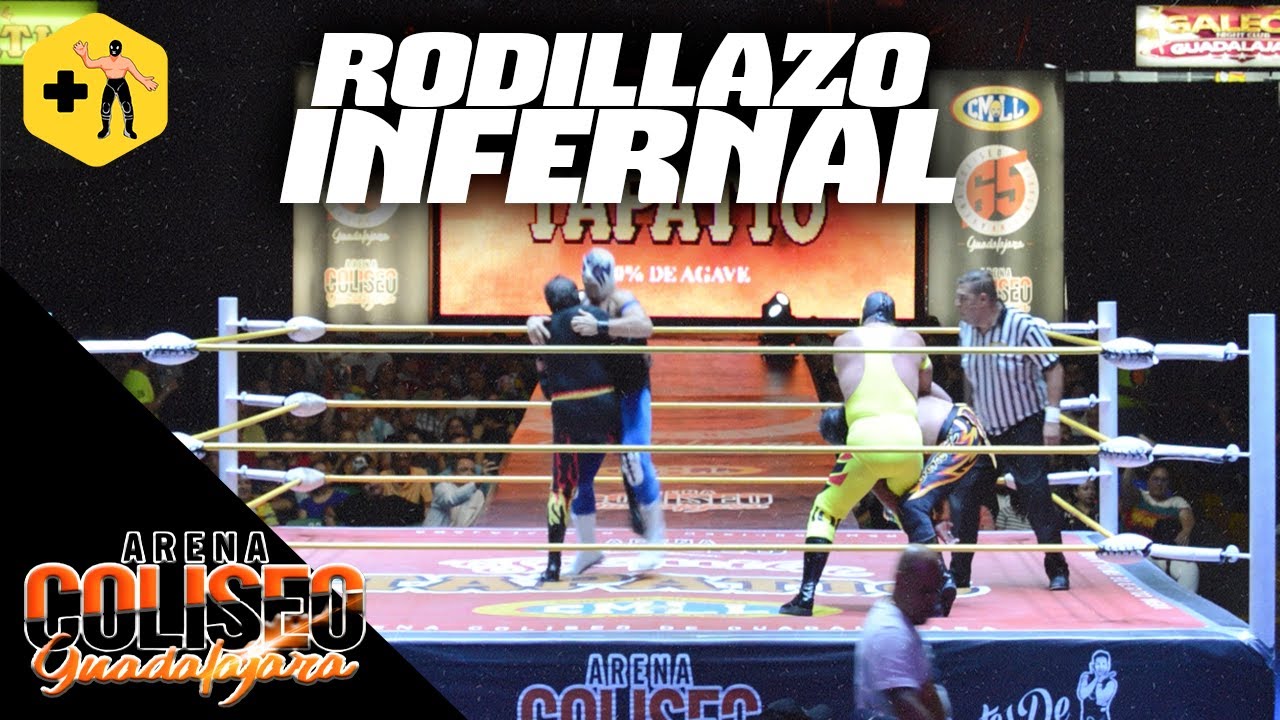 Atlantis y Panterita del Ring vs Satánico y Nitro | Arena Coliseo de Guadalajara - YouTube