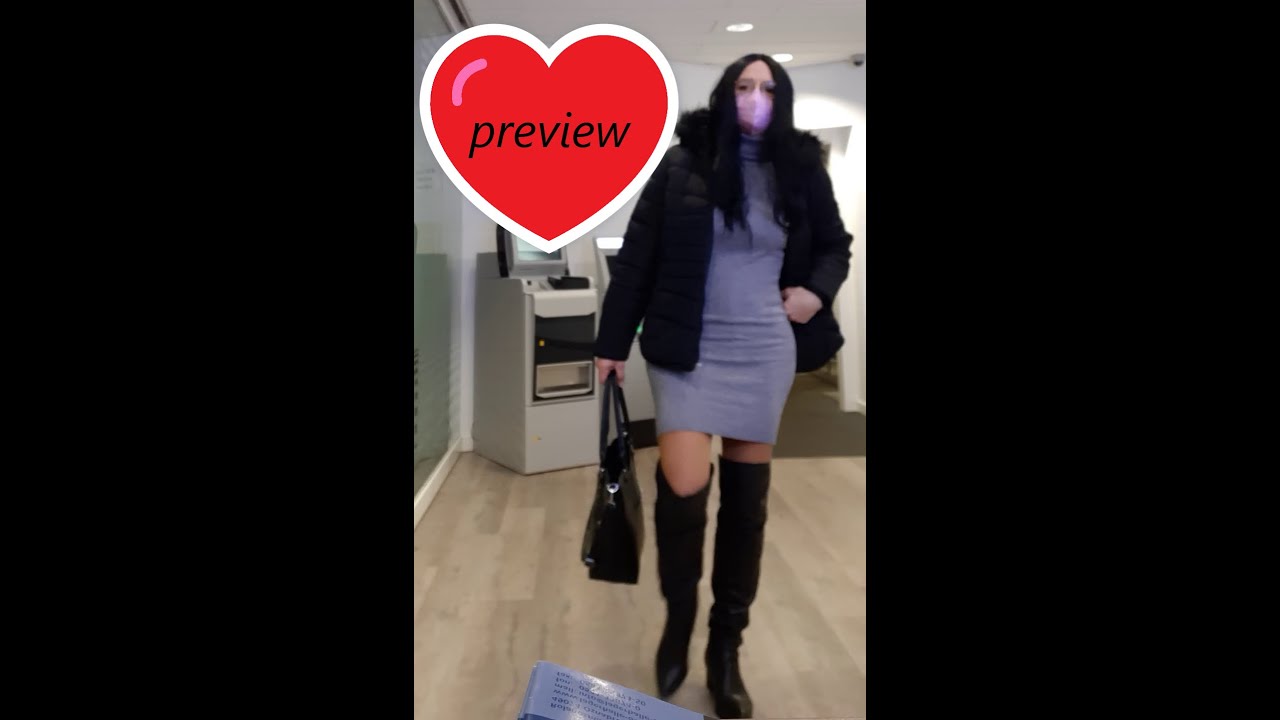 Crossdresser Claudia Cross Preview Tanke - YouTube