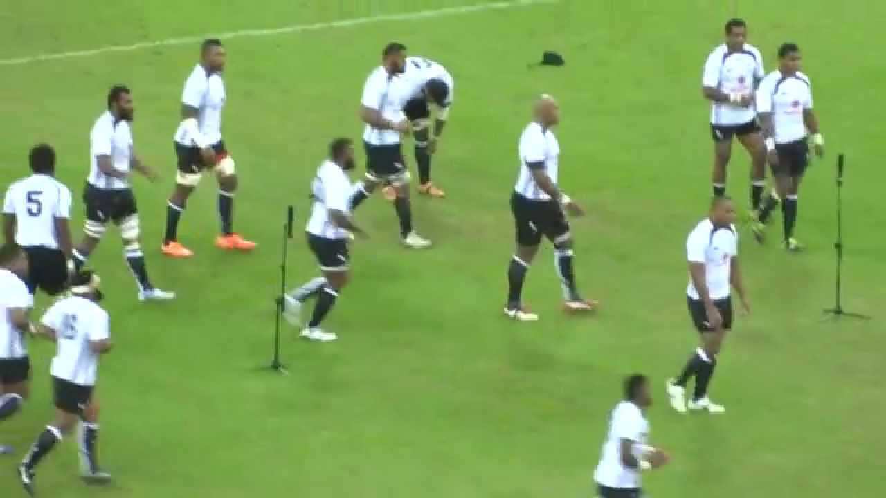 Wales v Fiji 2014. The Cibi War Dance - YouTube