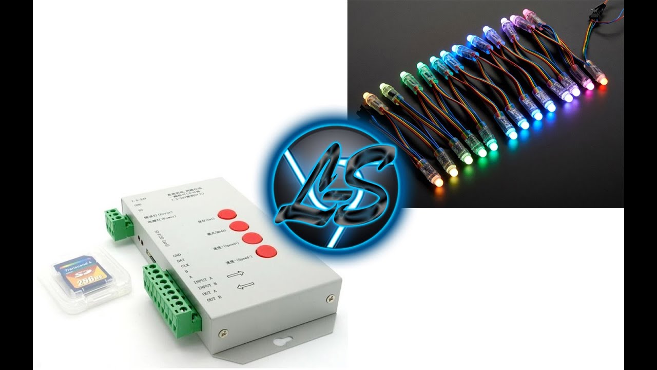 LED controller " T1000 6803 " - YouTube
