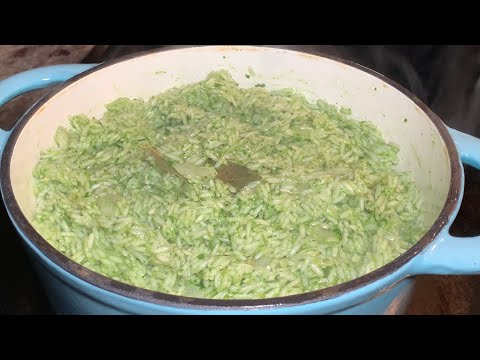 ⚖️ Natural Green Rice Substitute To White or Plain Rice || Rice Recipe ...