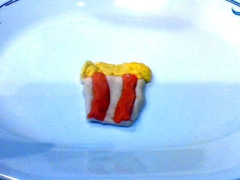 Cute Popcorn Clay Charm!! - YouTube