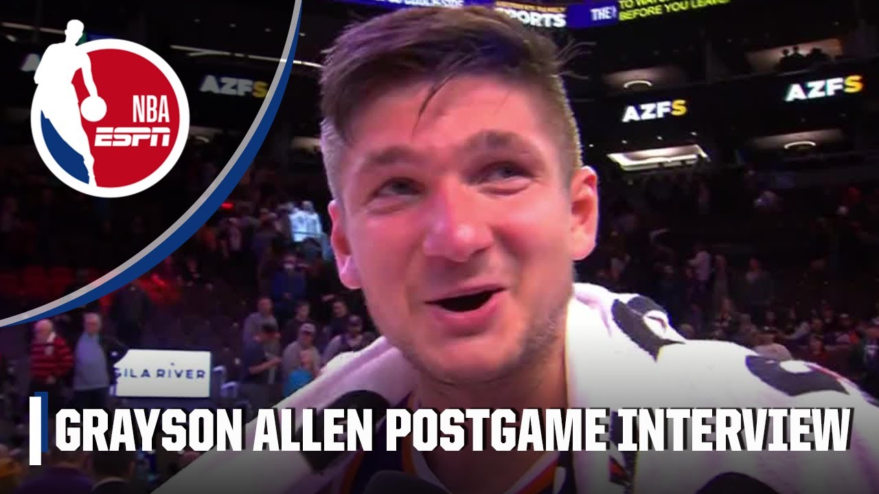 ‘I knew I hit a lot’ – Grayson Allen reacts to making 7 3PT in first ...
