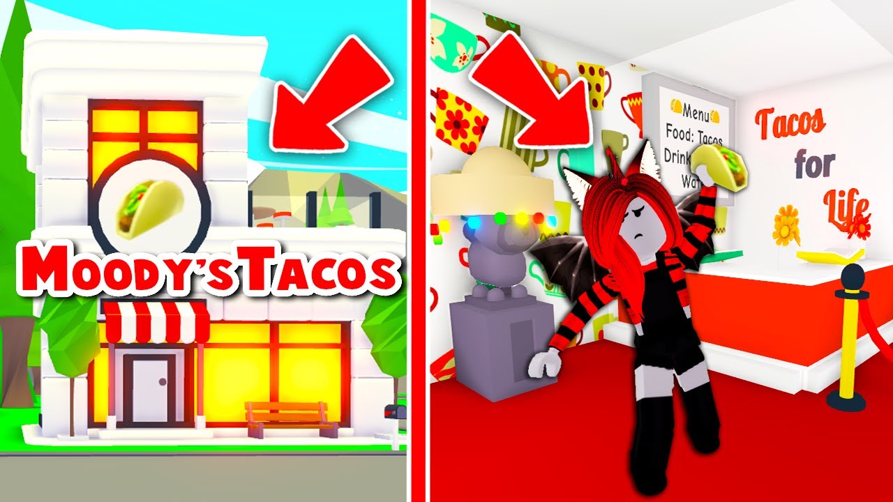 My Very Own TACO SHOP With FANS In Adopt Me! (Roblox) - YouTube