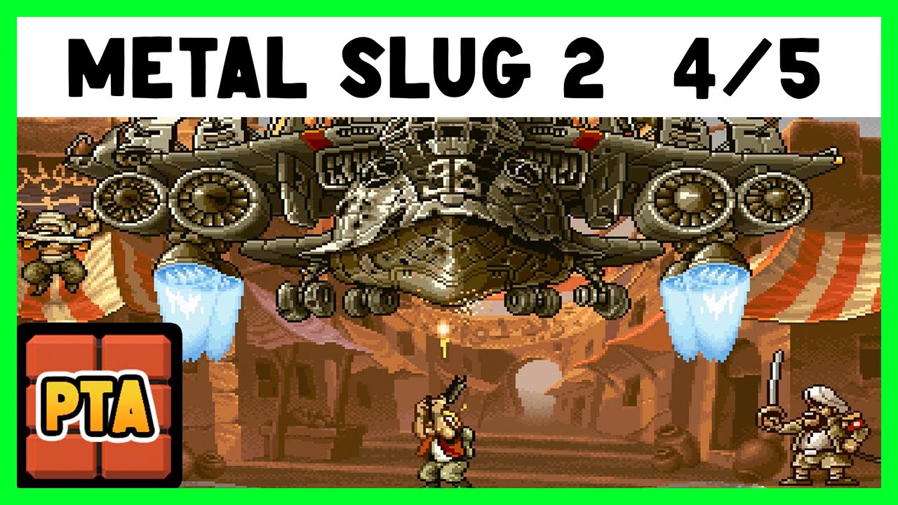 Playthrough of Metal Slug 2 (4/5) PC Controls - YouTube