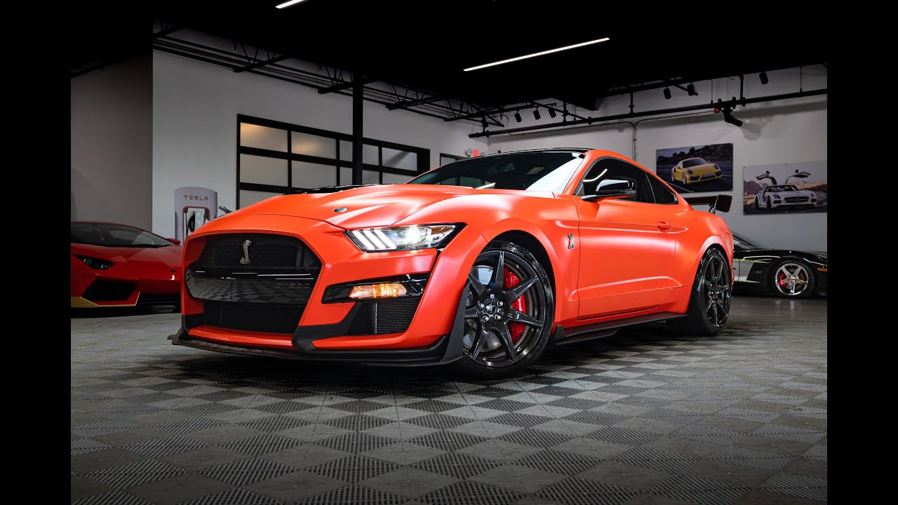2022 Mustang Shelby GT500! Carbon Fiber Track Package! Full Clear Wrap ...