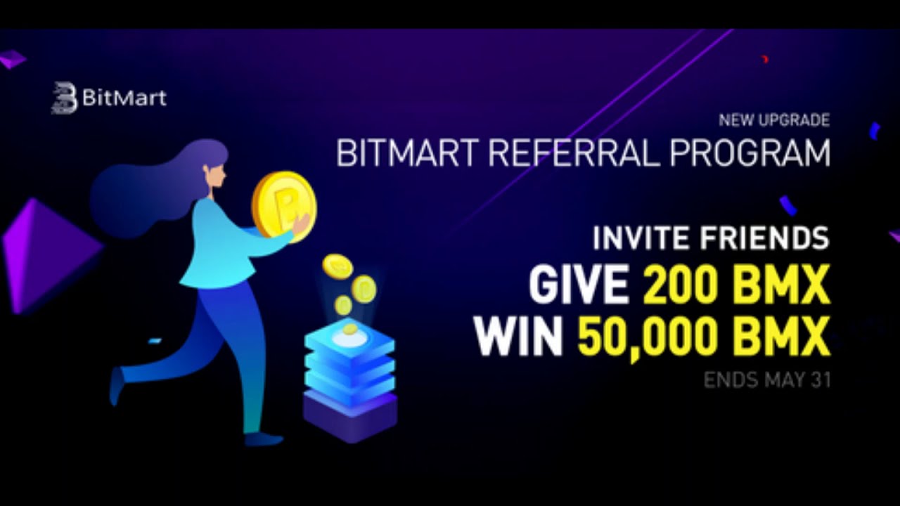 BitMart Referral Code: Get 200 BMX Coin Free - YouTube