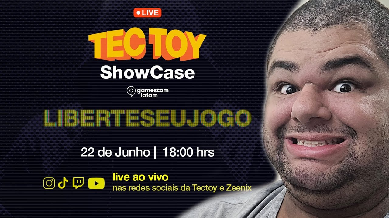 TECTOY SHOWCASE! A REVELAÇÃO DO NOVO HARDWARE GAMER DA TECTOY! Zeenix ...