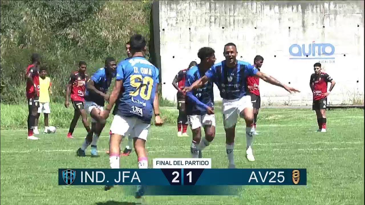 FUTBOL INDEPENDIENTE JFA VS AV25 - YouTube