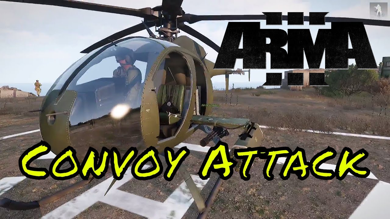 Arma 3 | Ground Attack | AH-9 Pawnee CAS Mission - YouTube