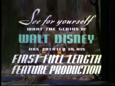 Snow White and the Seven Dwarfs 1937 (Trailer)