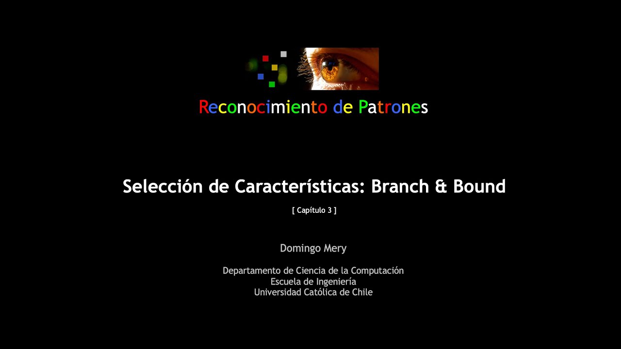 250506b: Selección de características con Branch and Bound (... y SBS ...
