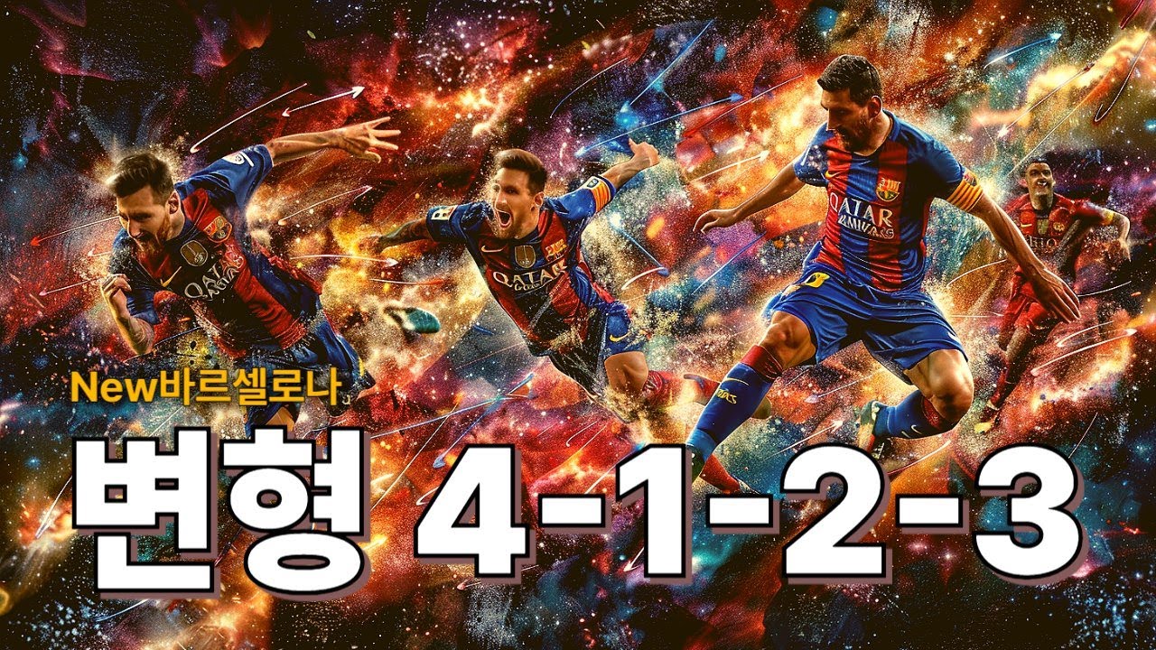FC 온라인: 넥스트 필드 제로톱 변형 바르셀로나 4123 전술 (1조 이하 챌린저) | Vortex Gaming