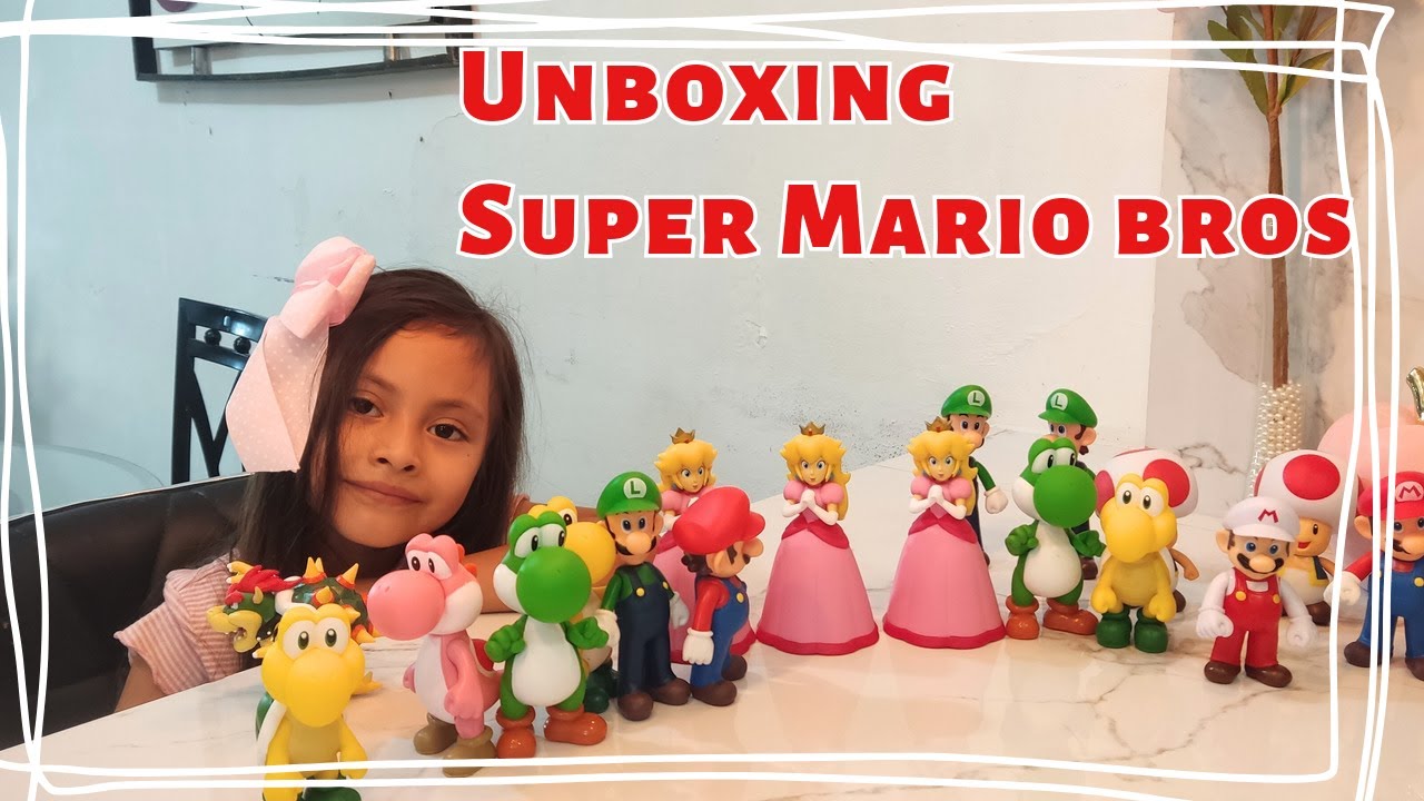 Unboxing figuras de super Mario bros en AliEXpress desde $40 pesos 😯 ...