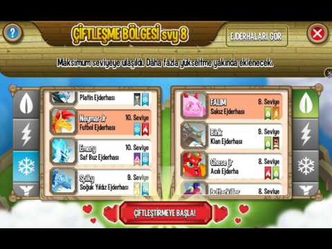 Dragon City Türkçe - Serap Ejderhası Çiftleştirme + Tanıtım