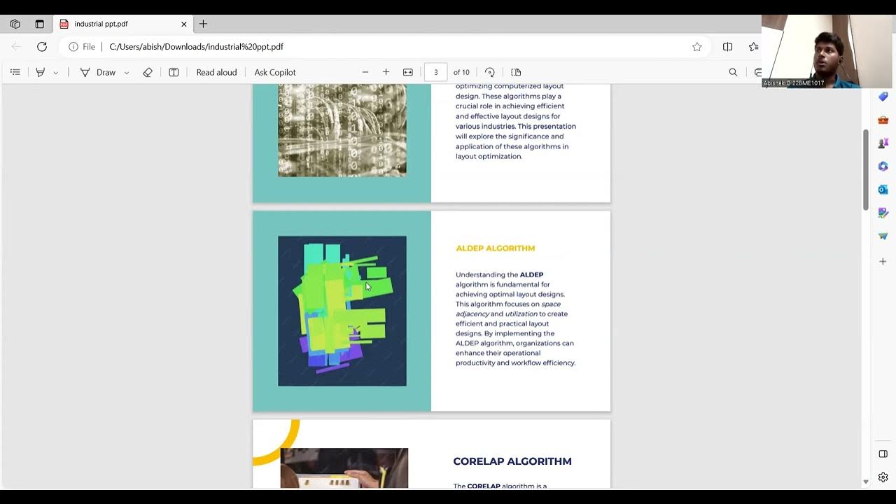 ppt on ALDEP and CORELAP algorithm - YouTube