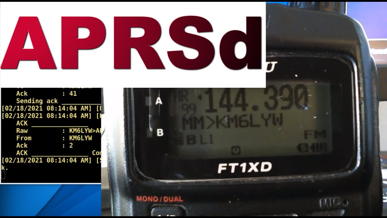 Make your own APRS packet radio service! - YouTube