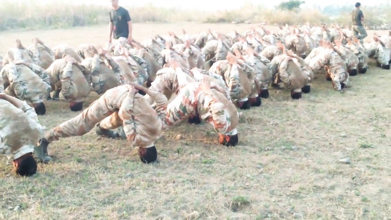 ITBP COMMANDO TRAINING - YouTube