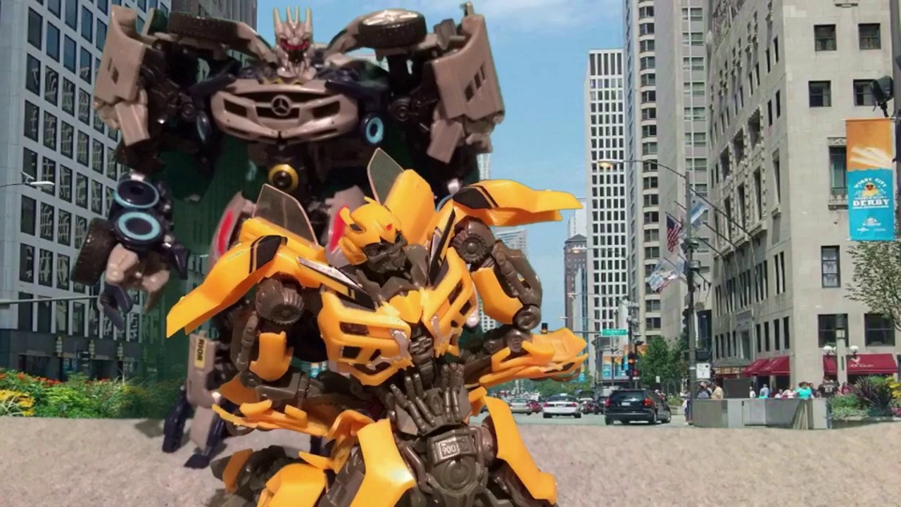 Transformers 3 Bumblebee Vs Soundwave 2009 Hasbro Transformers ROTF