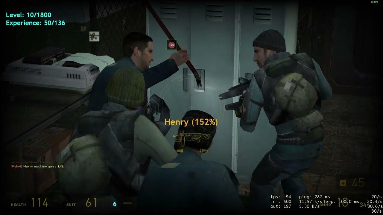 [Synergy] Half Life 2 multiplayer - YouTube