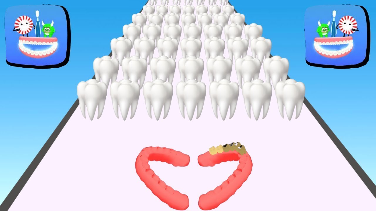 TikTok Gameplay Video 2023 - Satisfying Mobile Game Max Levels: Teeth Shield Ball Run 2048 ...