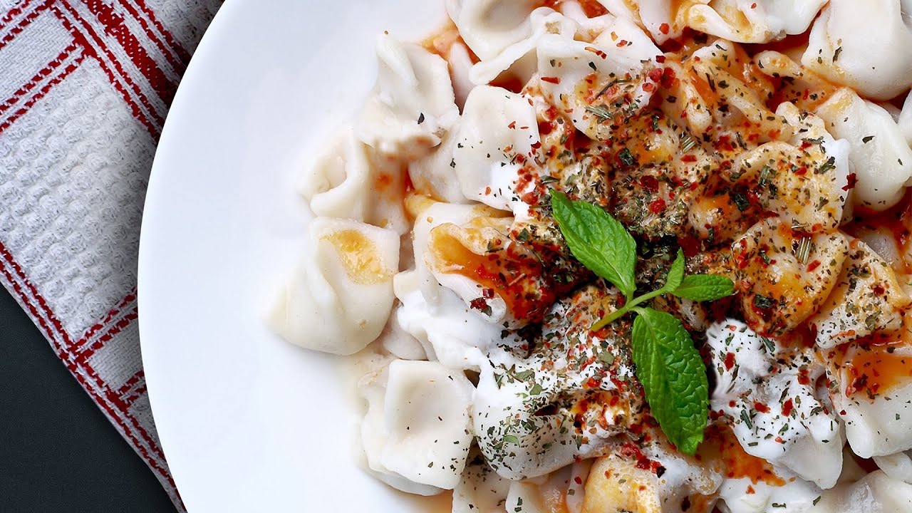 Turkish Ravioli | Homemade Traditional Manti Recipe | TNYFOOD - YouTube