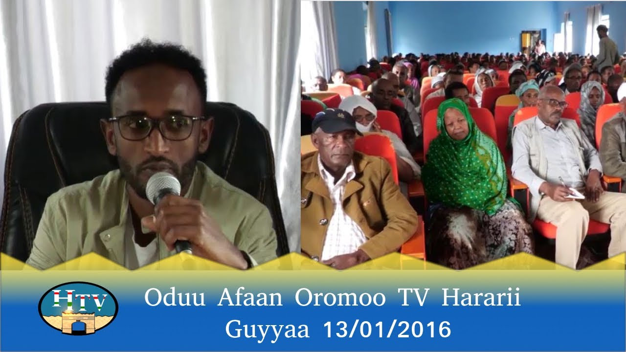 Oduu Afaan Oromoo TV Hararii Guyyaa 13/01/2016 - YouTube
