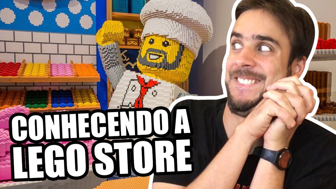 CONHECENDO A LEGO STORE! 😱 - YouTube