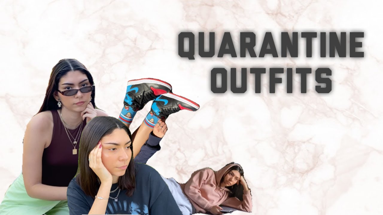 QUARANTINE OUTFITS | LOOKBOOK | CUTE & COZY - YouTube