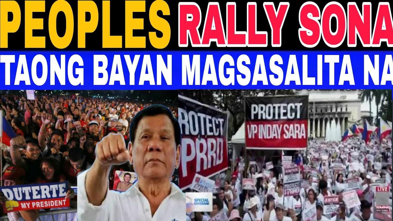 HAKBANG MAISUG PEOPLES SONA sa LIWASANG BONIFACIO LIVE #prrd #vpsara # ...