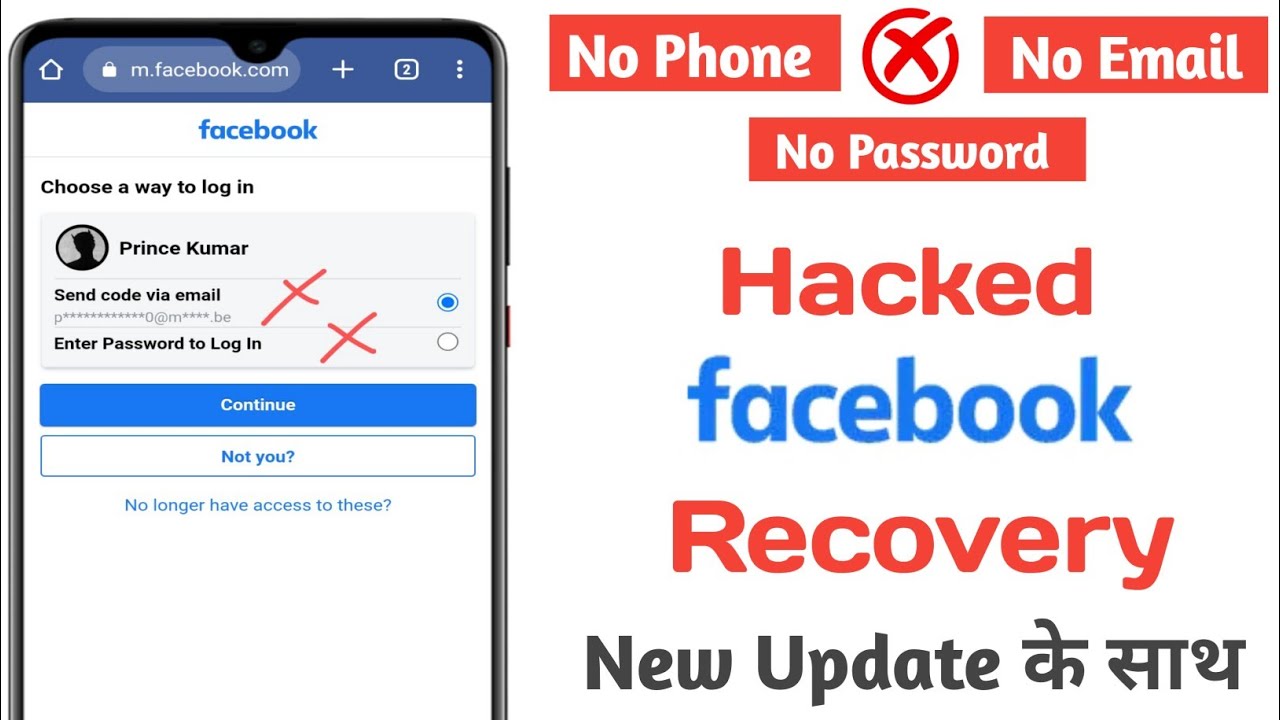 Hacked Facebook Account Kaise Recover Kare 2023 How To Recover Hacked