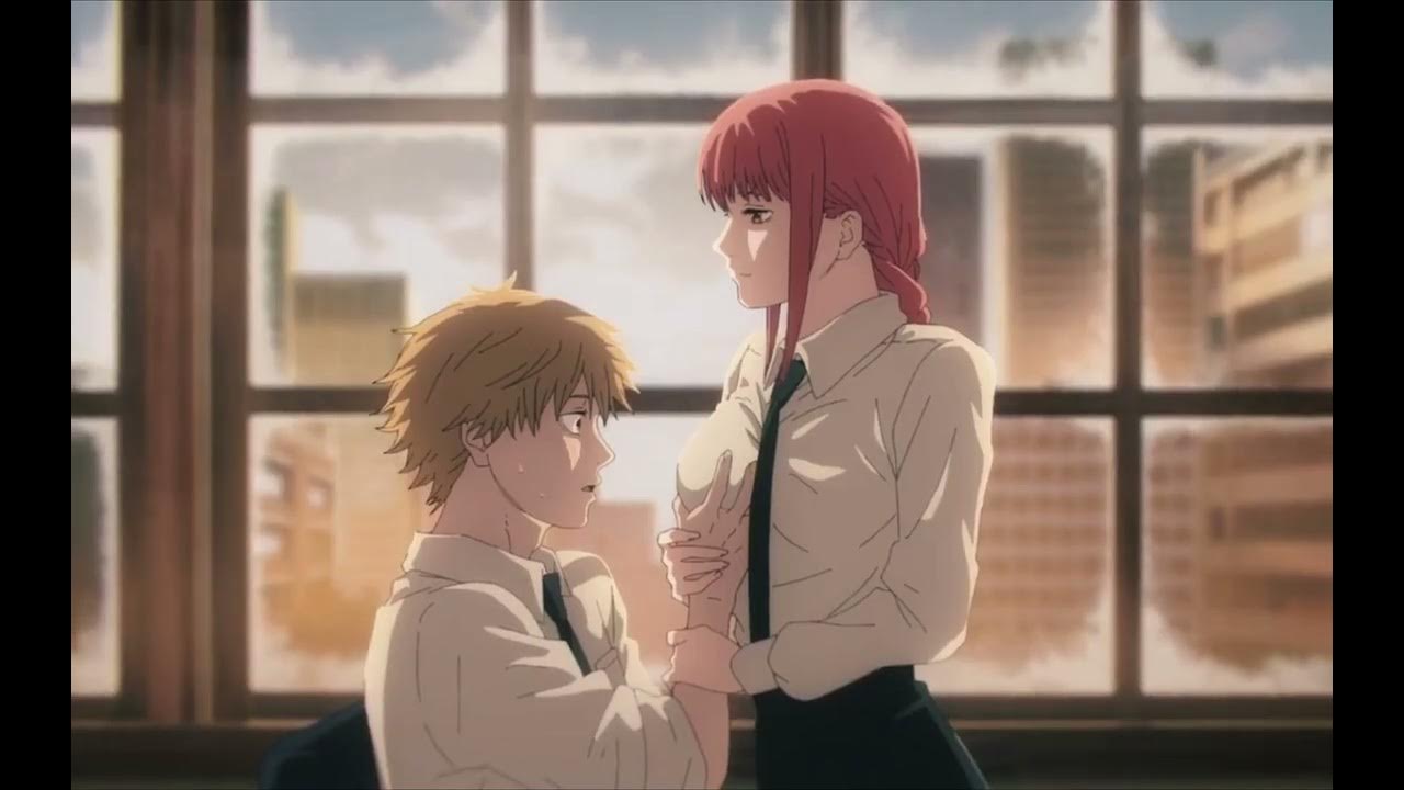 Makima Let Denji Touch Her Boobs Chainsaw Man Youtube