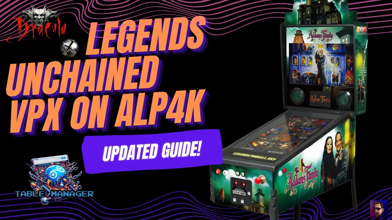 Legends Unchained Setup - VPX on AtGames ALP 4K Updated Guide! - YouTube