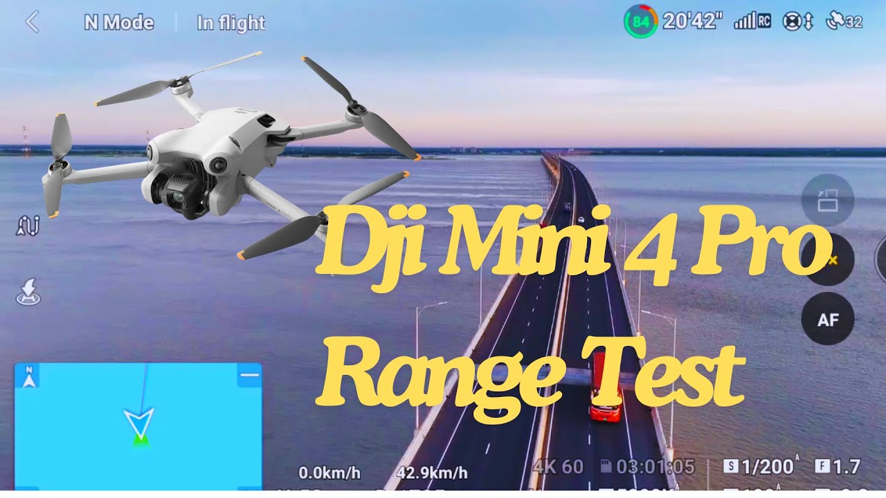 Dji Mini 4 pro Range test @DJI - YouTube